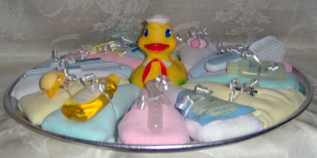 Diaper Pizza Pastel
